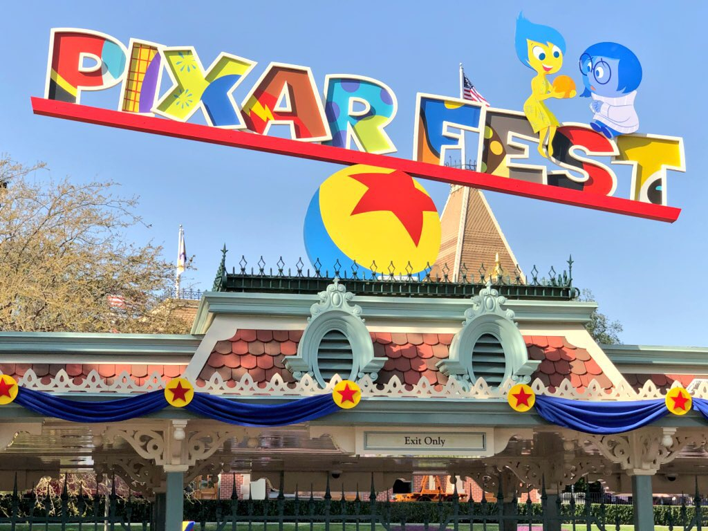 Take a Tour of All the Pixar Fest Decor - LaughingPlace.com