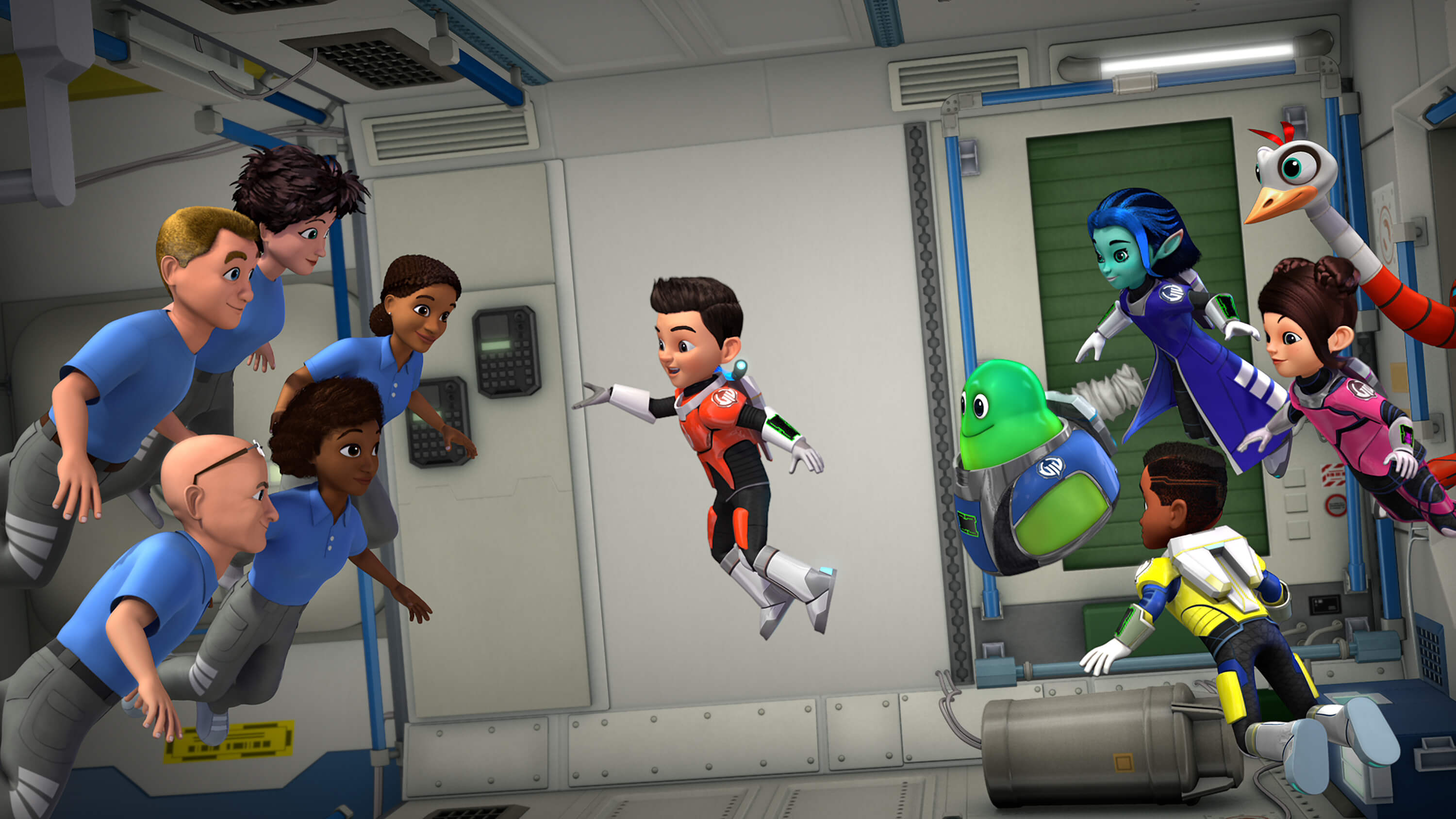 Disney Makes History with First TV Premiere in Space!