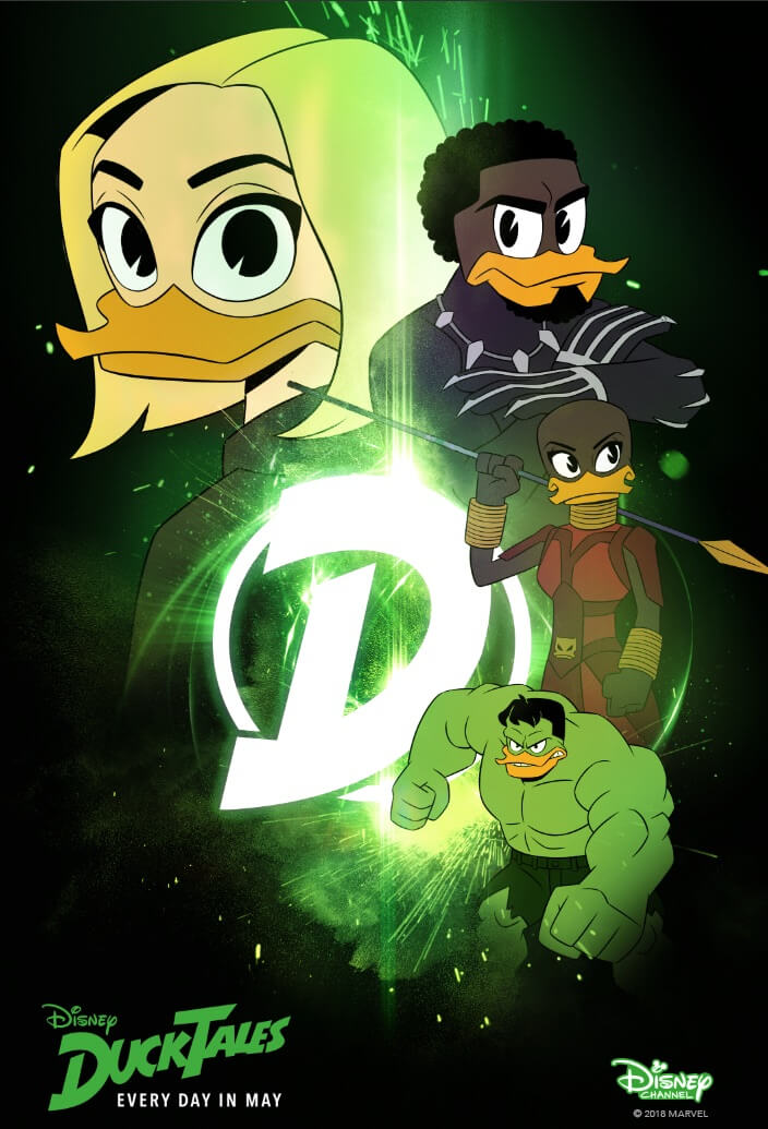 DuckTales Releases Their Version of Avengers: Infinity War Posters ...