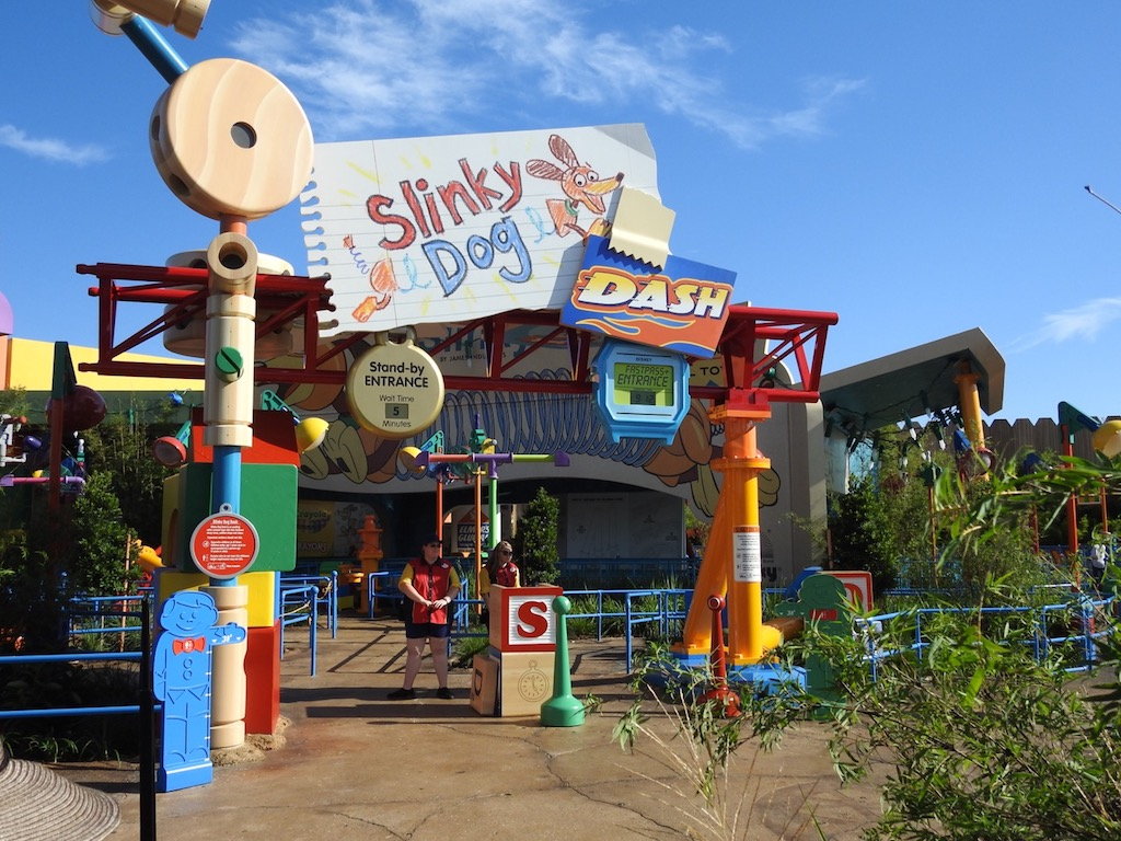 Slinky Dog Dash Races Through Toy Story Land - LaughingPlace.com