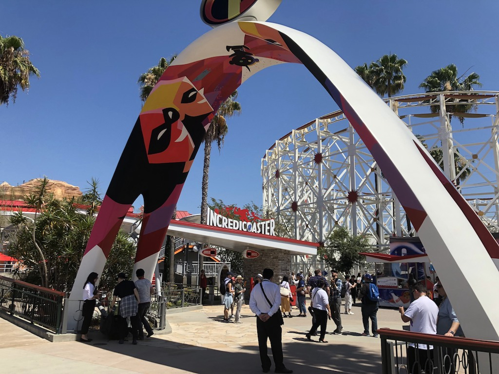 The Incredicoaster Debuts at Pixar Pier - LaughingPlace.com
