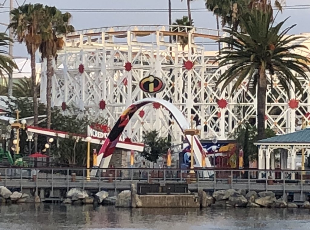 The Incredicoaster Debuts at Pixar Pier - LaughingPlace.com
