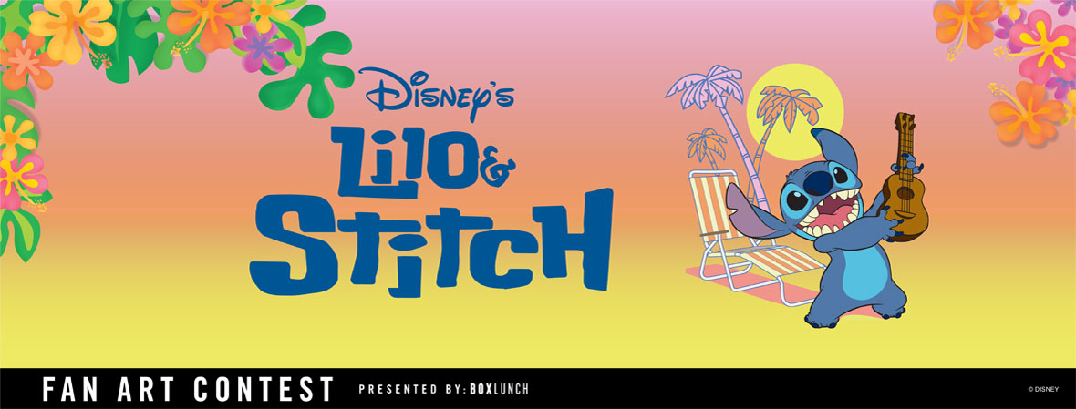 BoxLunch, Disney Team Up to Present "Lilo & Stitch" Fan Art Contest