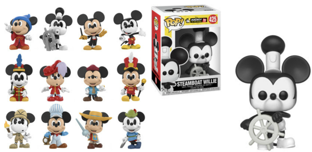 Funko Previews Mickey Mouse 90th POP! Figures, Keychains, and More