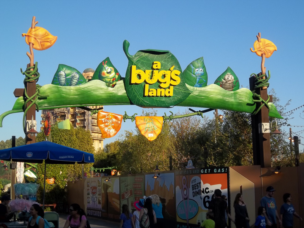 So Long to the First Pixar Land - a bug's land - LaughingPlace.com