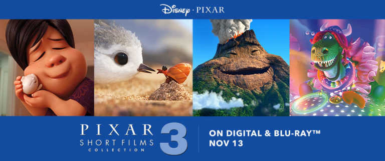 Pixar Short Film Collection Vol. 3 On Blu-ray and Digital This November