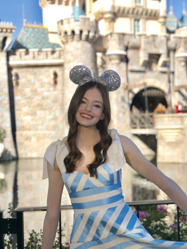 Mackenzie Foy Surprises Guests at the Disneyland Resort - LaughingPlace.com