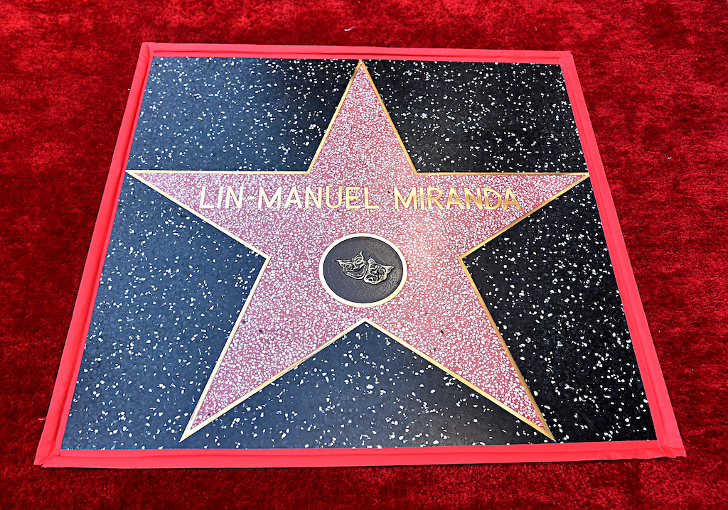 Lin-Manuel Miranda Receives Star on Hollywood Walk of Fame