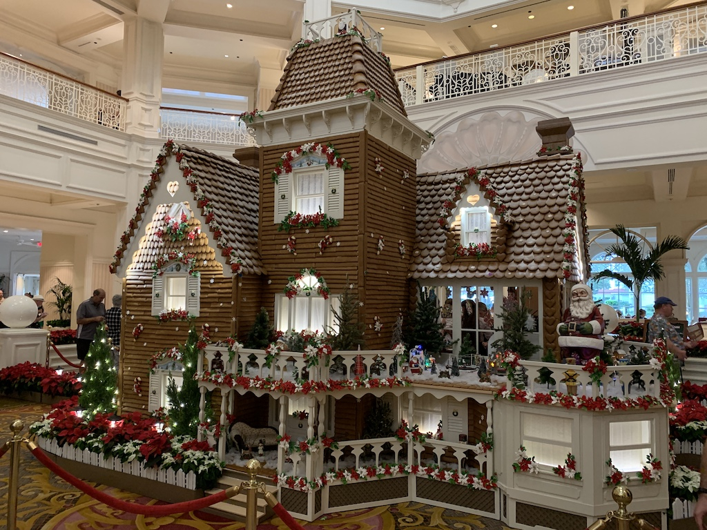 Disney's Grand Floridan Gingerbread House Celebrates 20th Anniversary