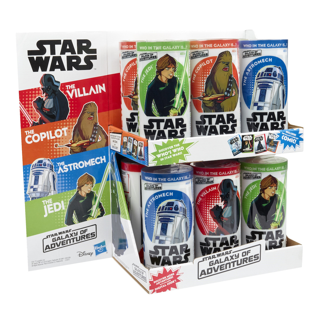 Hasbro Debuts Star Wars Micro Force WOW! and Galaxy of Adventures Figures