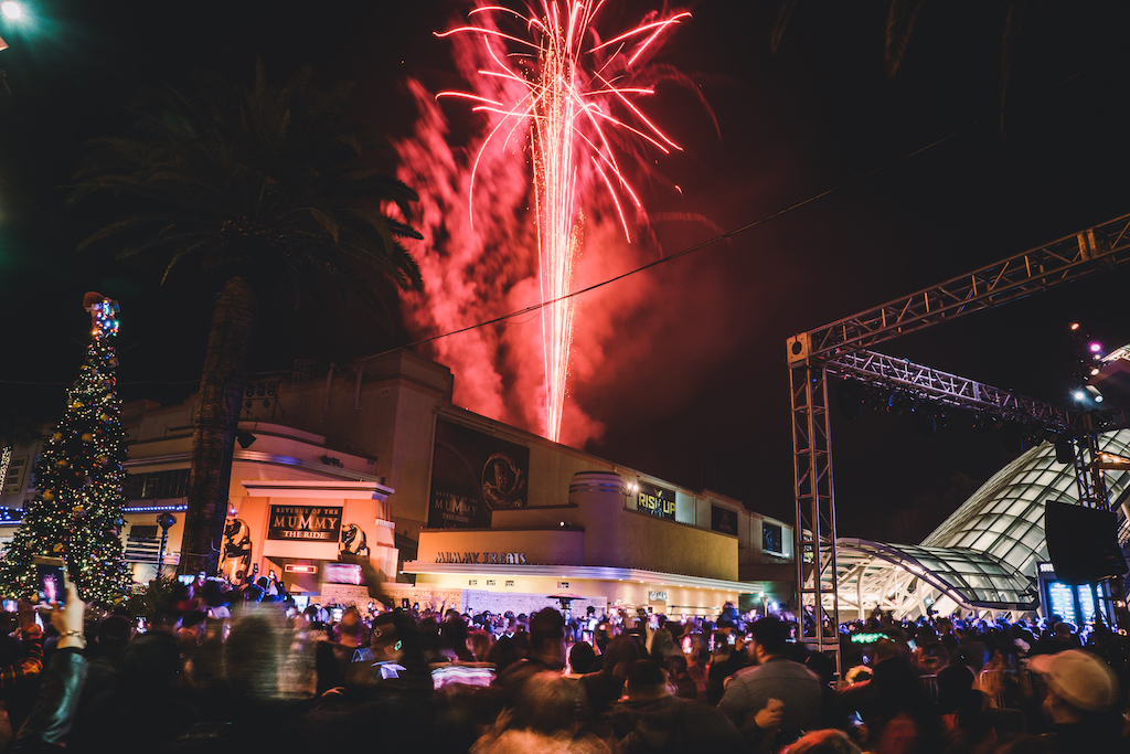 Ring In 2019 at Universal Studios Hollywood's EVE Celebration
