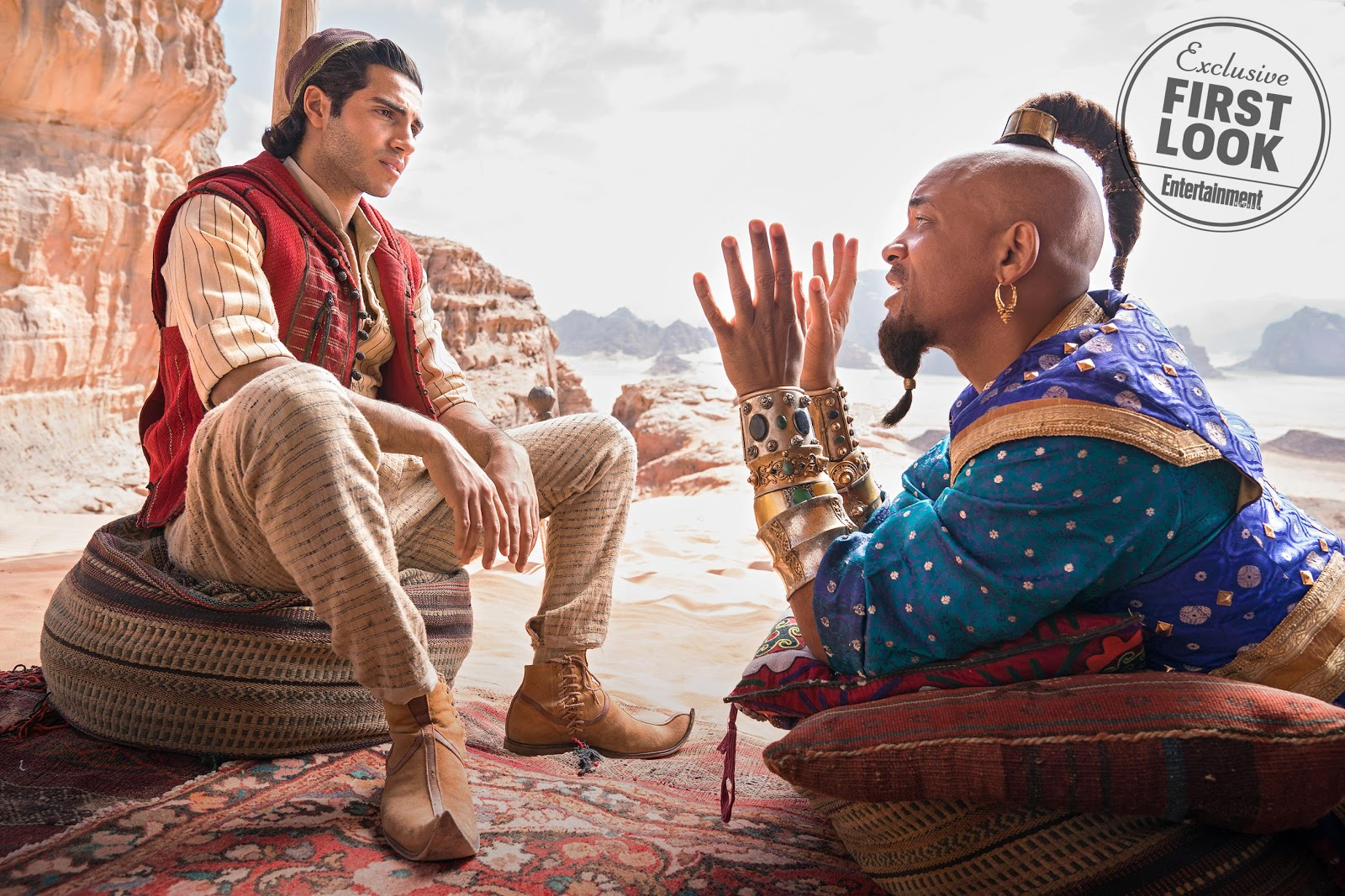 EW Shares First Look at Disney's Live-Action "Aladdin" - LaughingPlace.com