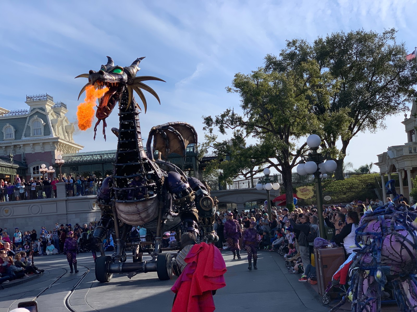 Maleficent Float Returns to Disney’s Festival of Fantasy Parade