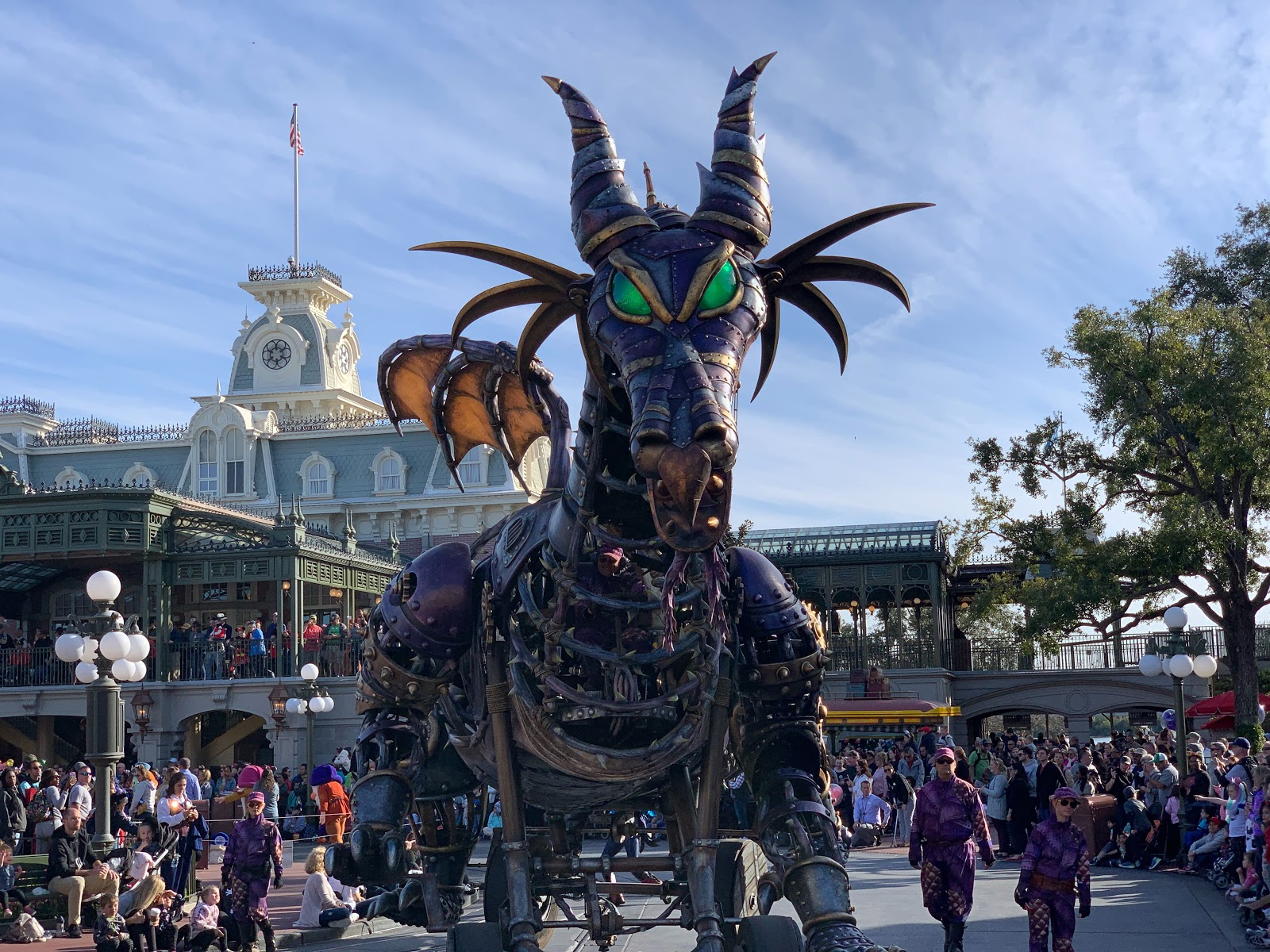 Maleficent Float Returns to Disney’s Festival of Fantasy Parade