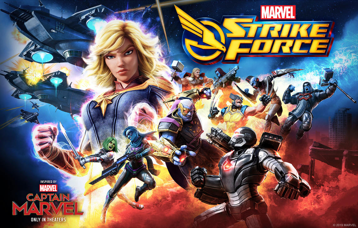 Captain Marvel Comes to Marvel Games and Apps