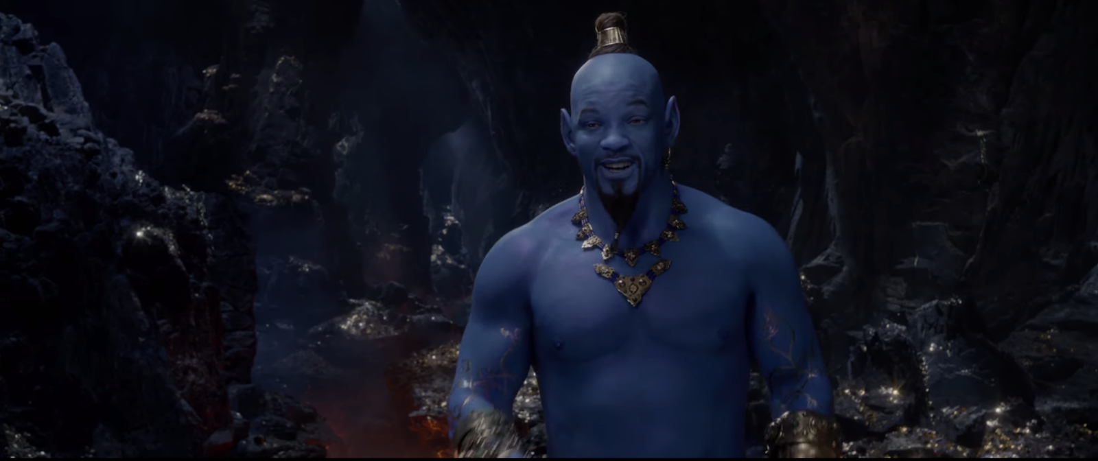 New "Aladdin" TV Spot Reveals Blue Genie - LaughingPlace.com