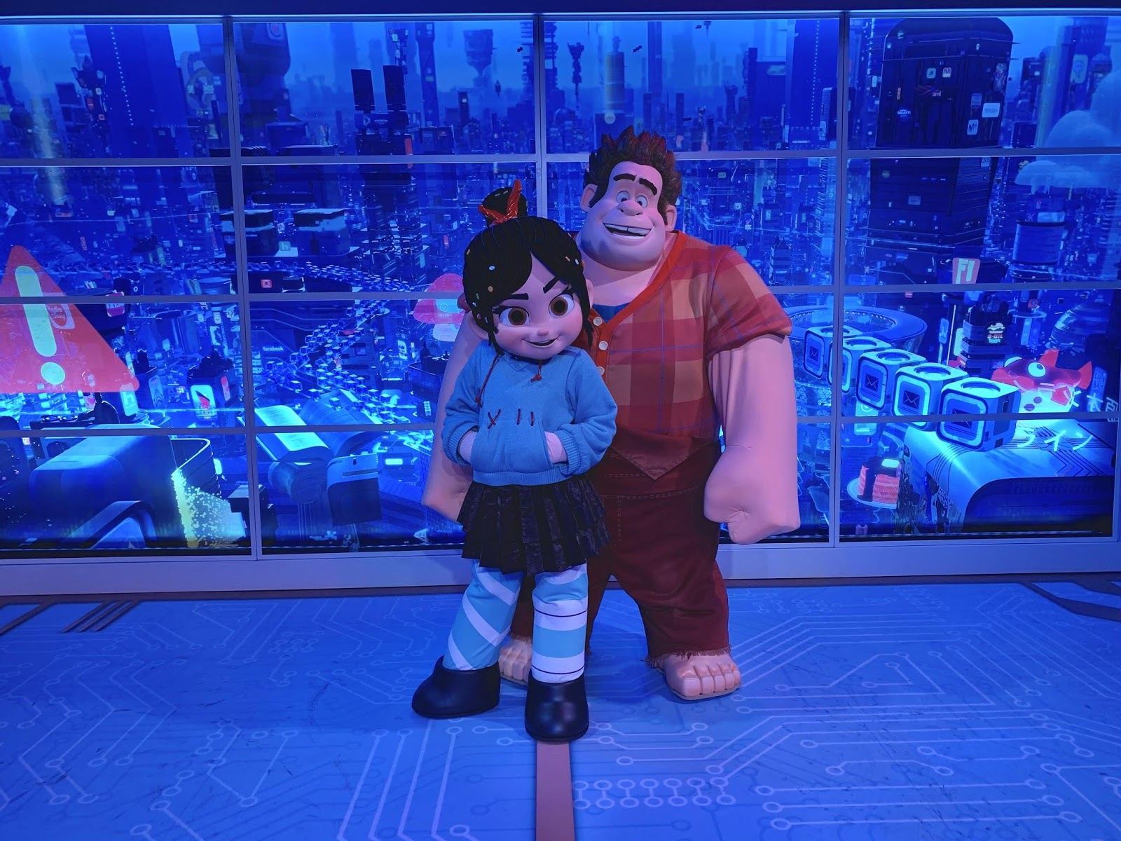Ralph and Vanellope Move to ImageWorks for Character Meet and Greet