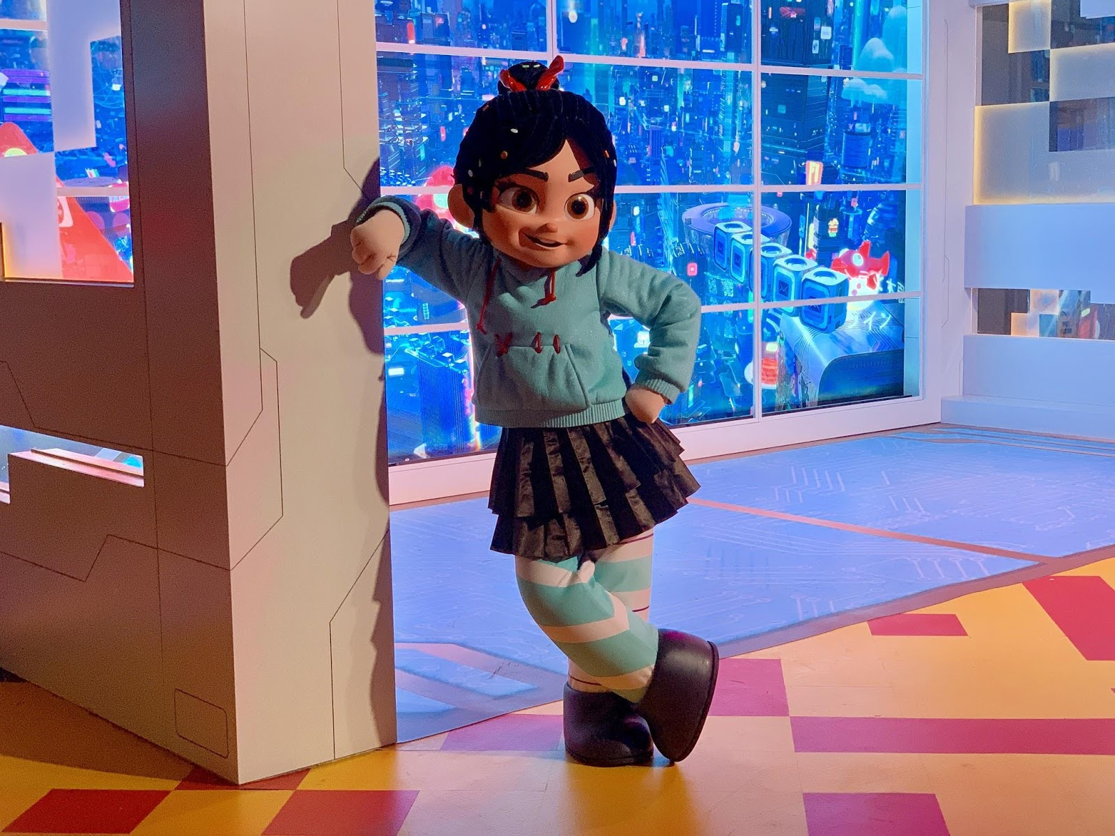 Ralph and Vanellope Move to ImageWorks for Character Meet and Greet