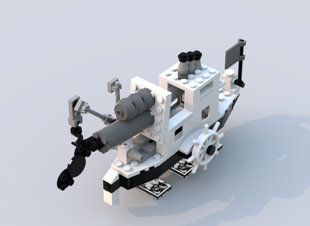 Steamboat Willie LEGO Set Selected as Winning Design for LEGO Ideas Contest