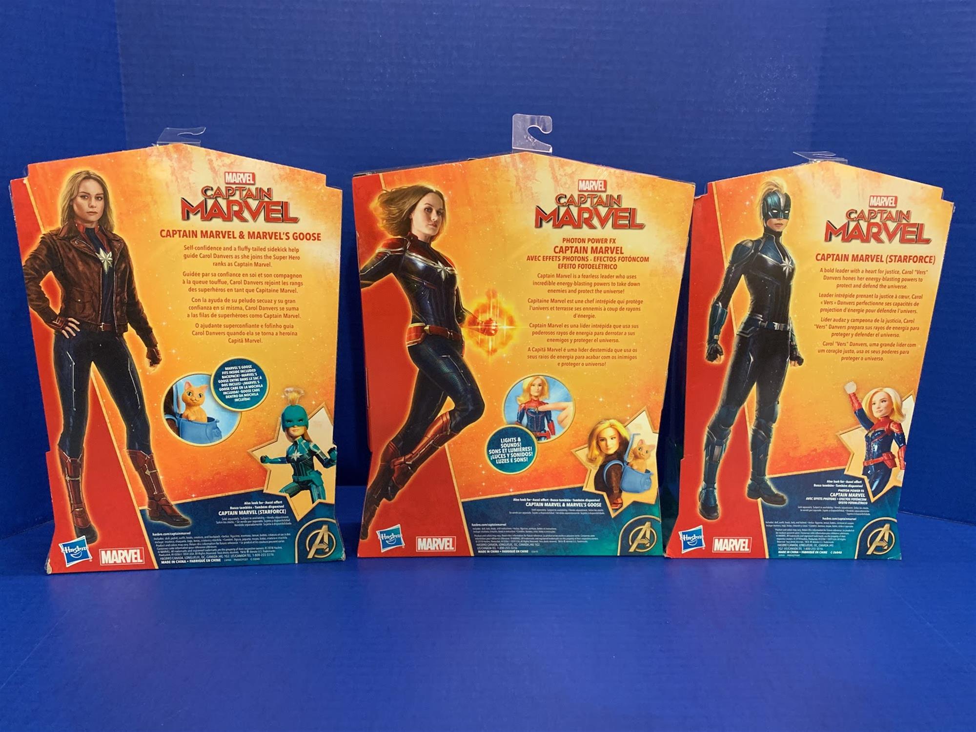Toy Review: "Captain Marvel" by Hasbro (Marvel Legends and Dolls ...