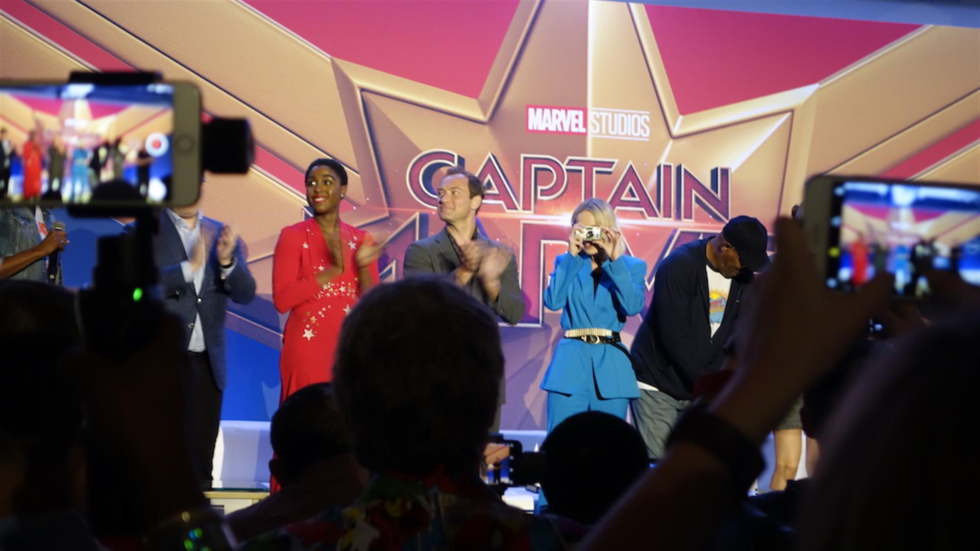 Captain Marvel's Brie Larson, Lashana Lynch Talk Character, Empowerment ...