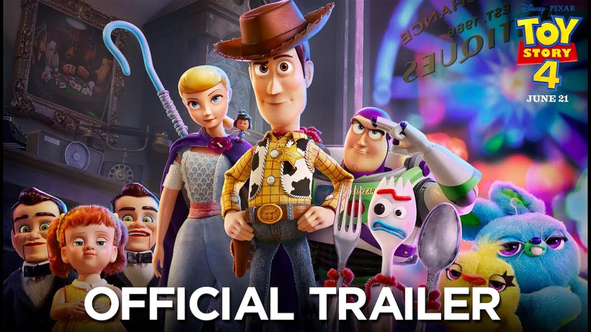 Latest "Toy Story 4" Trailer Introduces More New Character ...