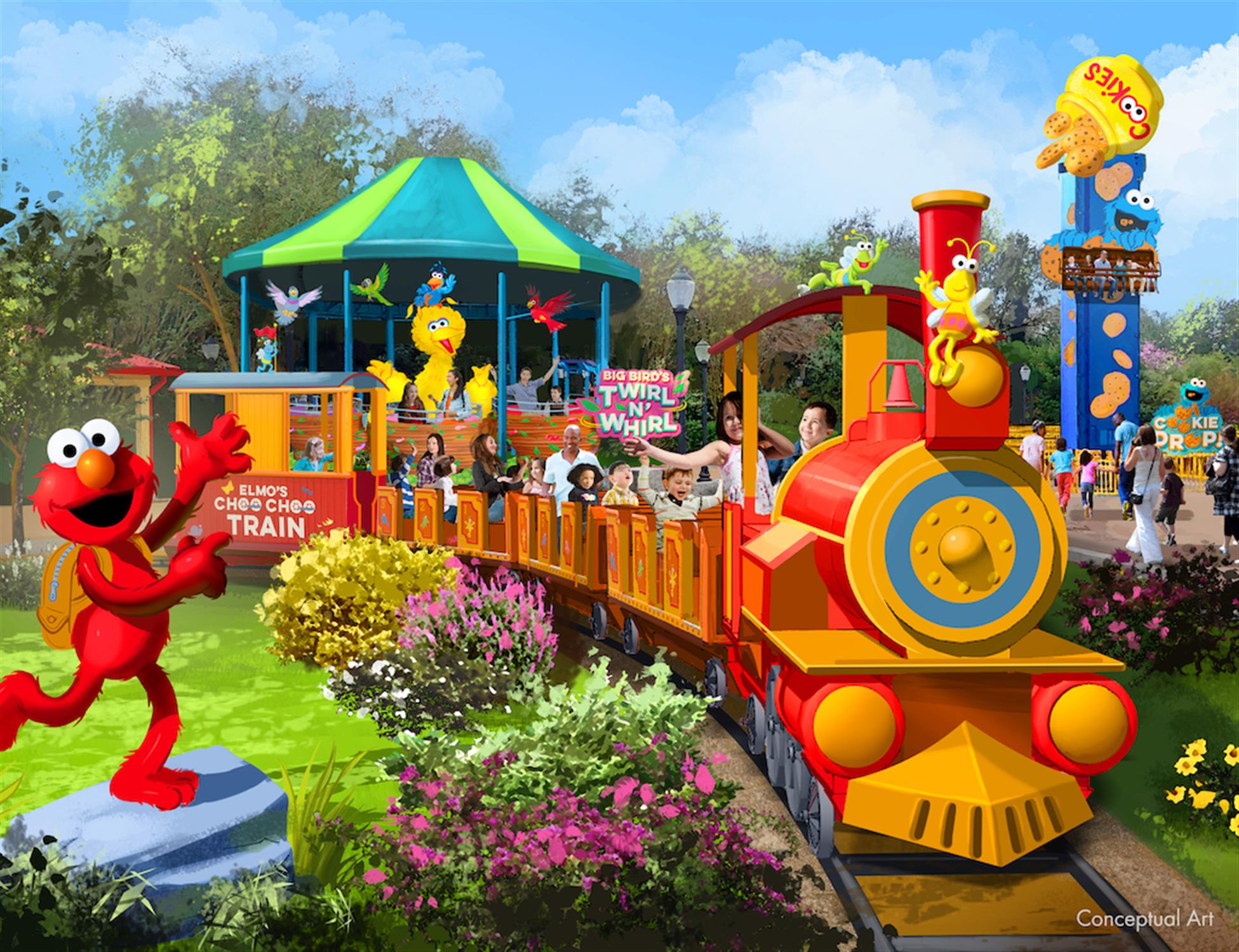 Sesame Street at SeaWorld Orlando to Open March 27