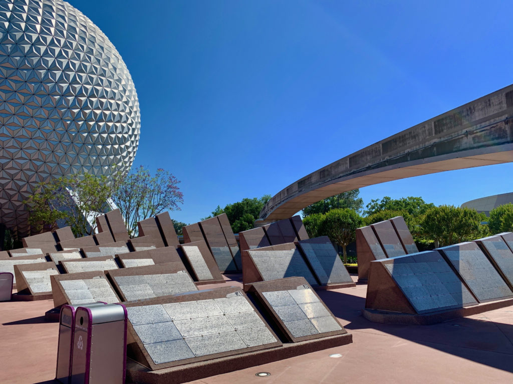 Photo Update - Epcot Entrance and International Gateway Construction ...