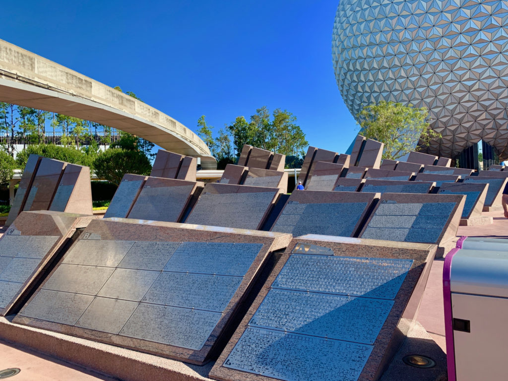 Photo Update - Epcot Entrance and International Gateway Construction ...