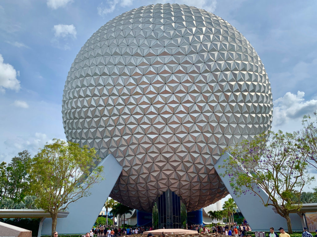 Photo Update - Epcot Entrance and International Gateway Construction ...