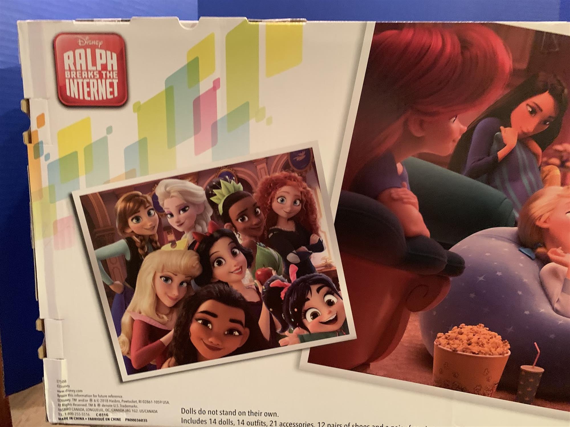 Toy Review: "Ralph Breaks the Internet" Disney Princess Dolls by Hasbro ...