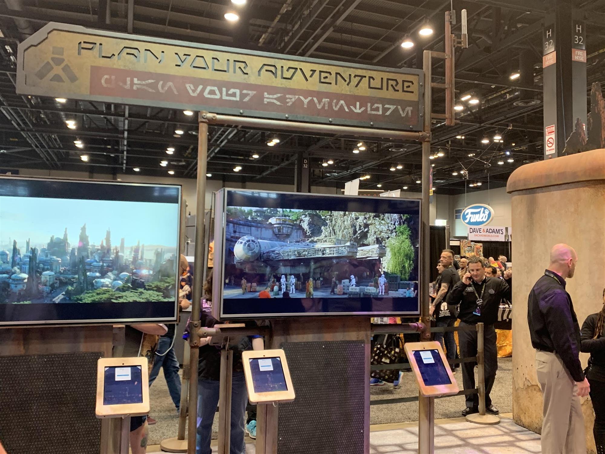 Star Wars: Galaxy's Edge Booth at Star Wars Celebration Chicago Shows Off Ride Vehicle ...