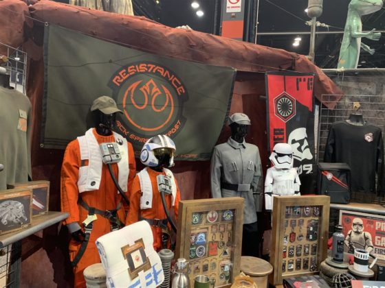 Star Wars: Galaxy's Edge Booth at Star Wars Celebration Chicago Shows ...