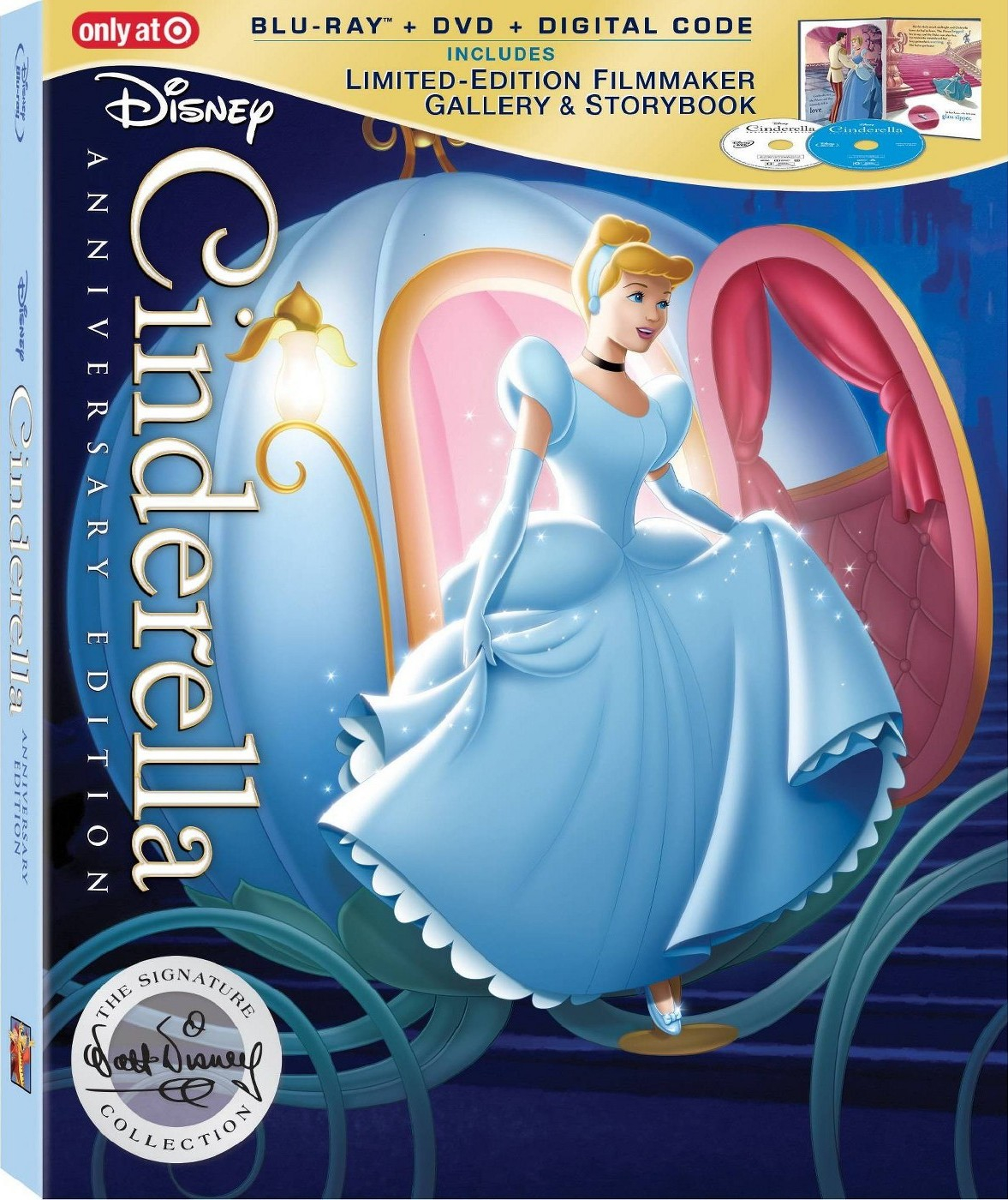 "Cinderella" Walt Disney Signature Collection Coming to Digital and Blu-ray