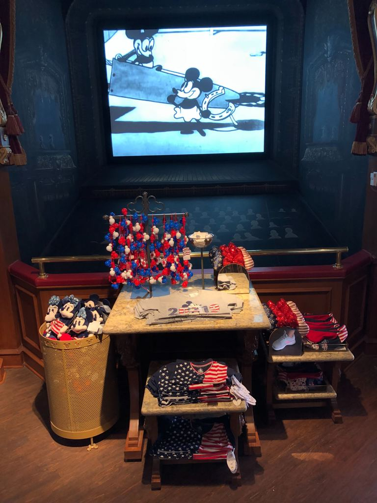 Disneyland's Main Street Cinema Adds Merchandise Sales, "Cartoons and ...