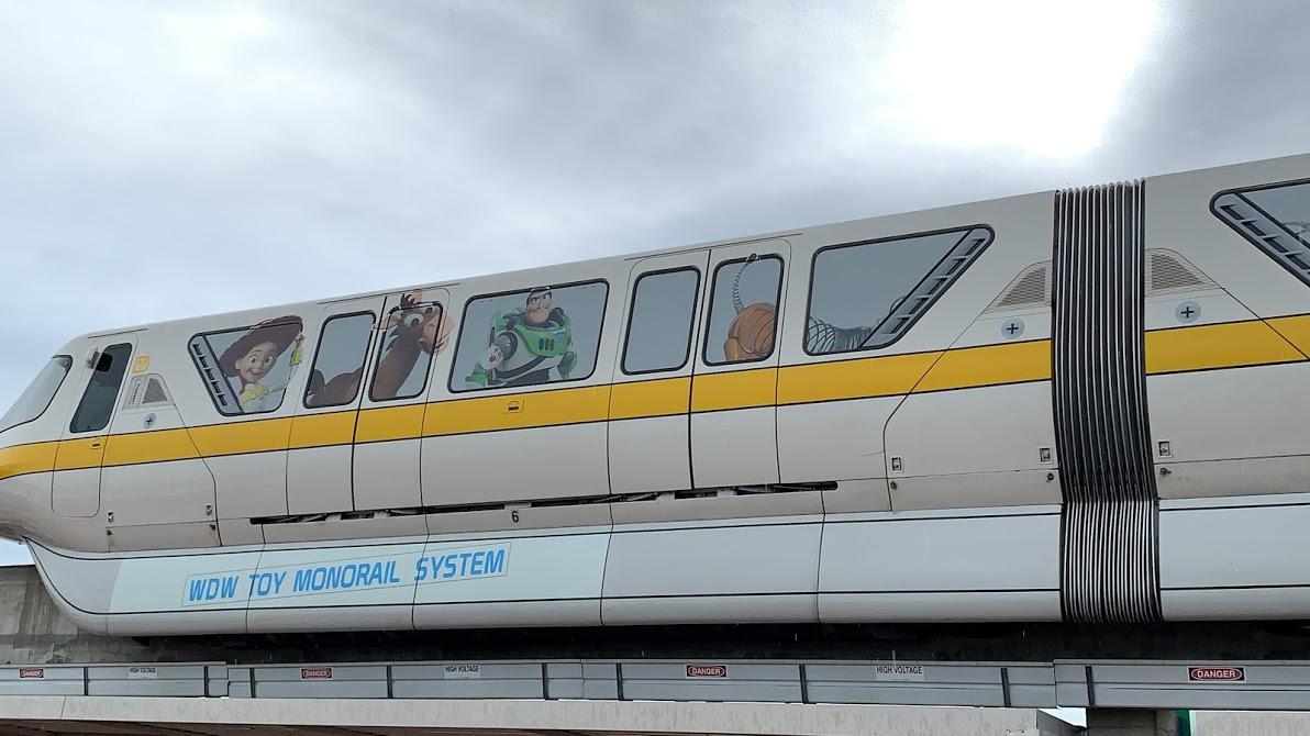 "Toy Story 4" Monorail Debuts at Walt Disney World - LaughingPlace.com