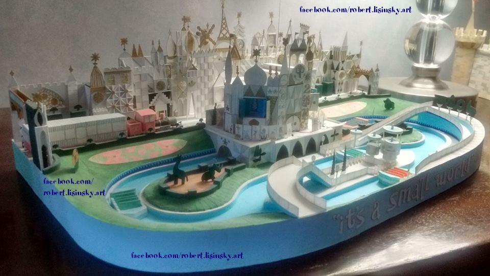 Amazing Paper Artist Constructs Replicas of Beloved Disney Attractions
