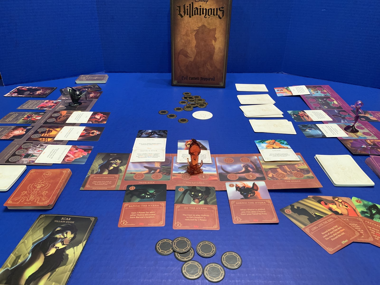 Board Game Review: "Disney Villainous: Evil Comes Prepared ...