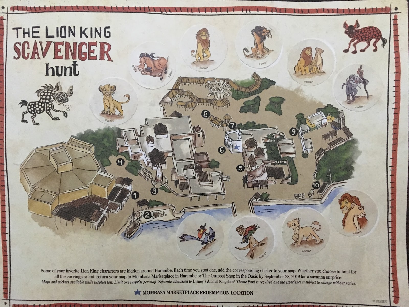 Disney's Animal Kingdom Introduces "The Lion King" Scavenger Hunt ...