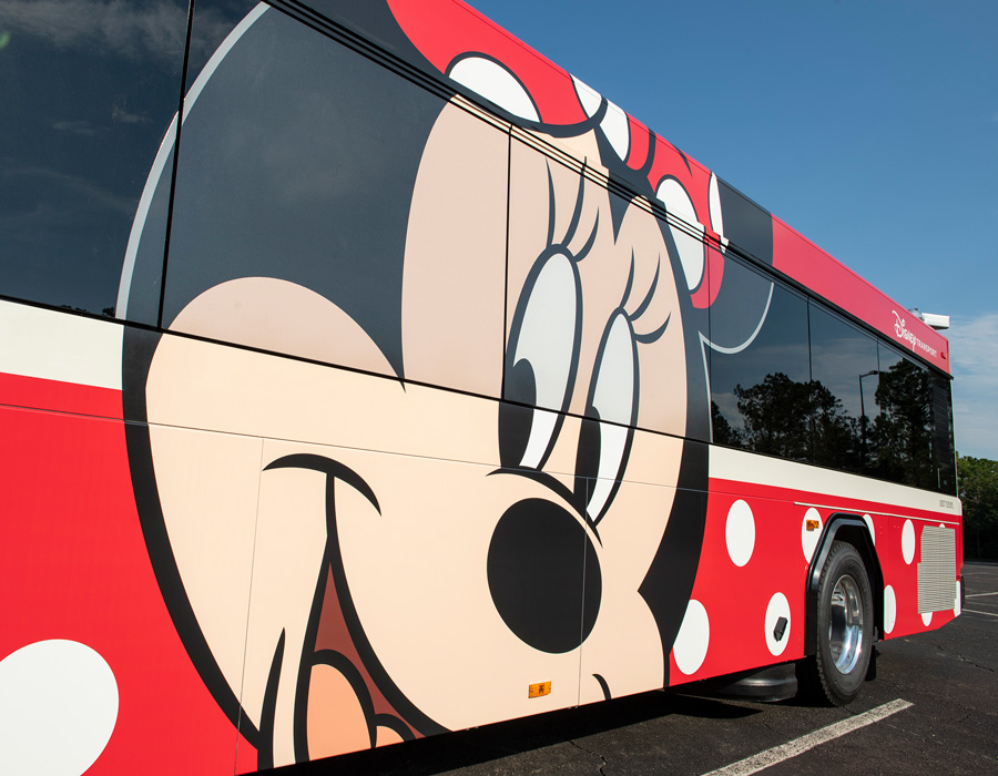 Walt Disney World Officially Reveals "Sensational Six" Bus Fleet with ...