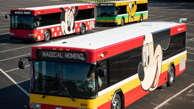 Walt Disney World Officially Reveals "Sensational Six" Bus Fleet with ...