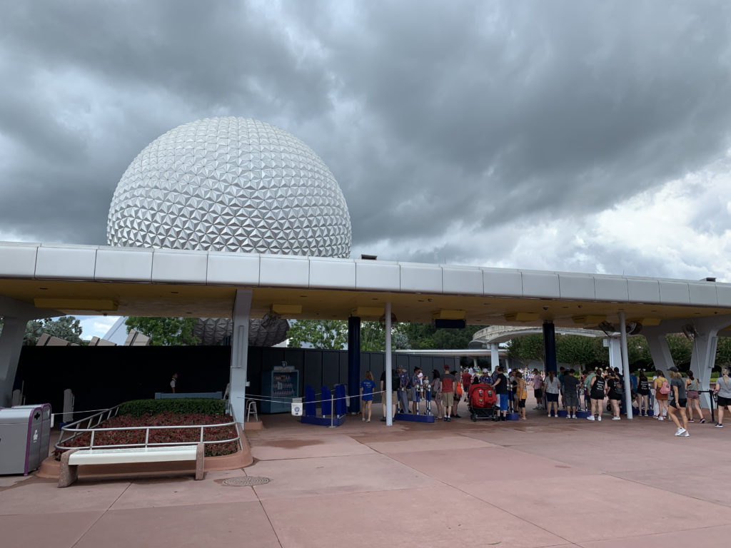 Epcot Construction Update (AKA "The Walls of Epcot") - LaughingPlace.com