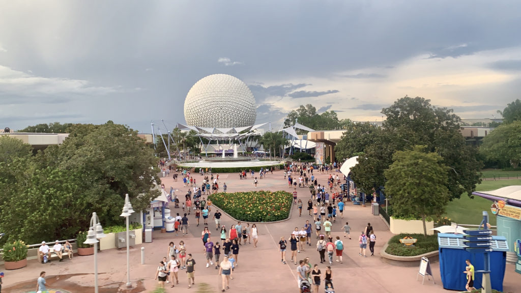 Epcot Construction Update (AKA "The Walls of Epcot") - LaughingPlace.com