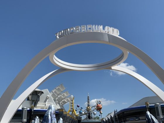 New Tomorrowland Sign Debuts at Walt Disney World's Magic Kingdom ...