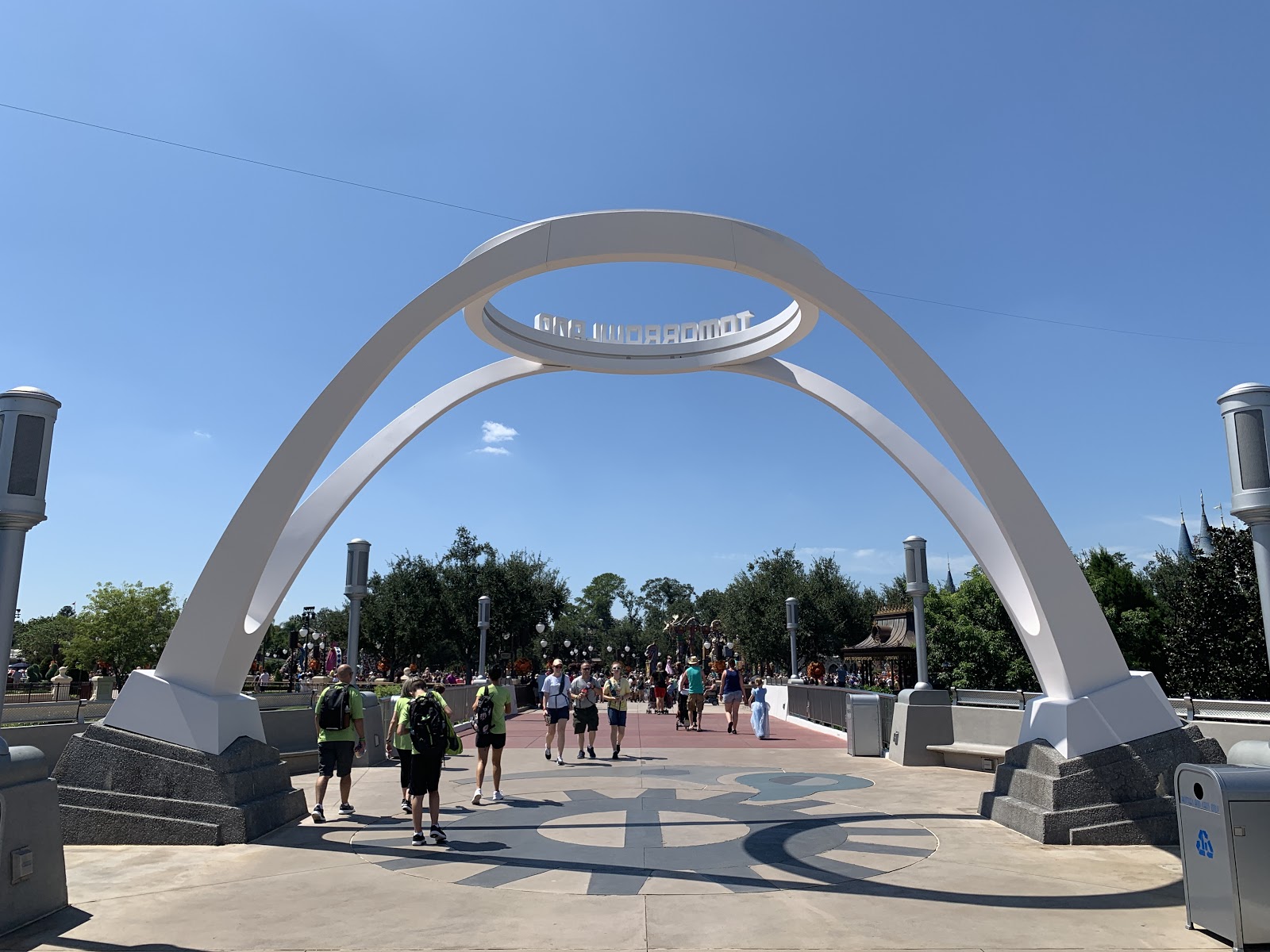 New Tomorrowland Sign Debuts at Walt Disney World's Magic Kingdom ...