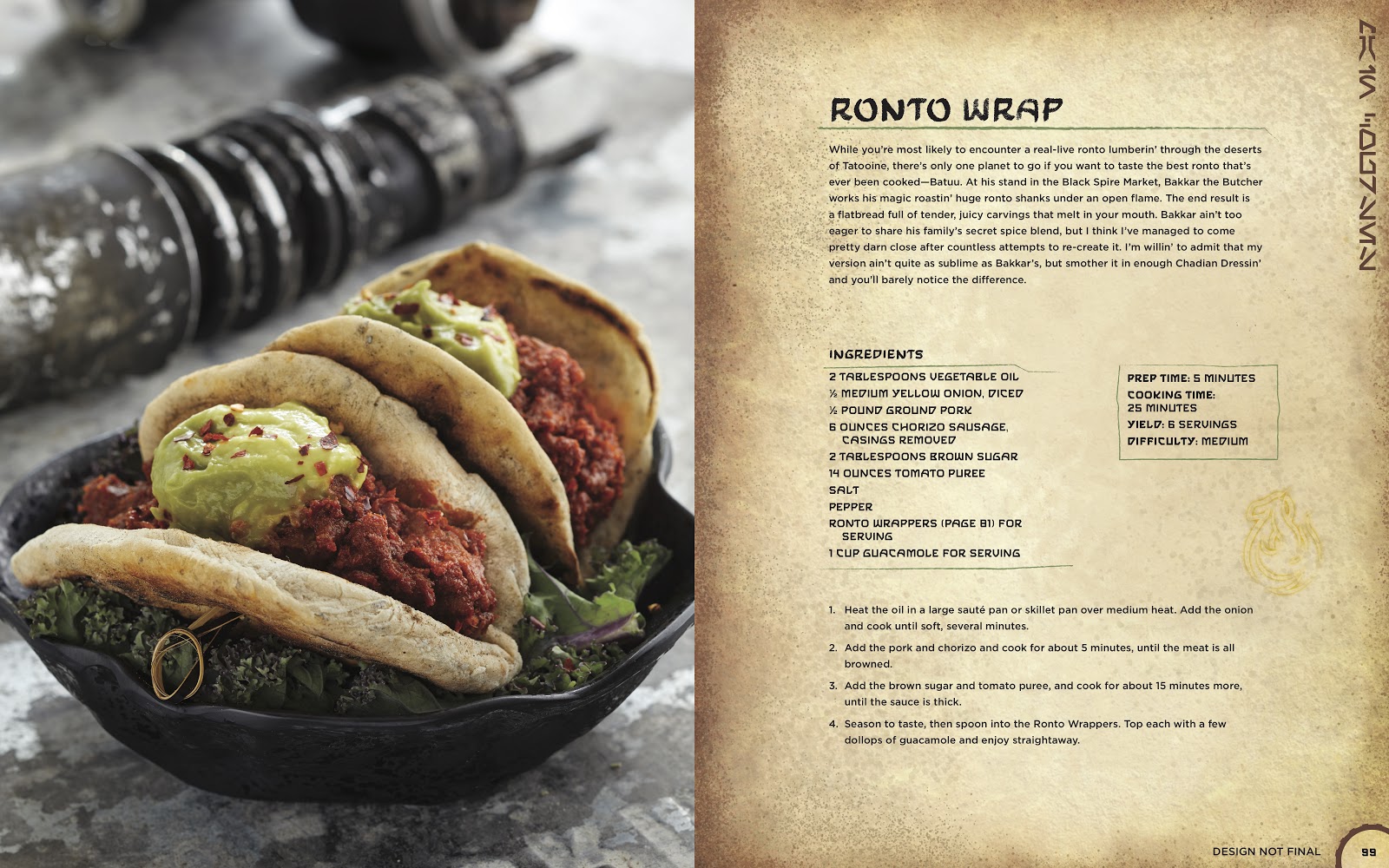 Publisher Shares New Recipes for "Star Wars: Galaxy's Edge: The ...