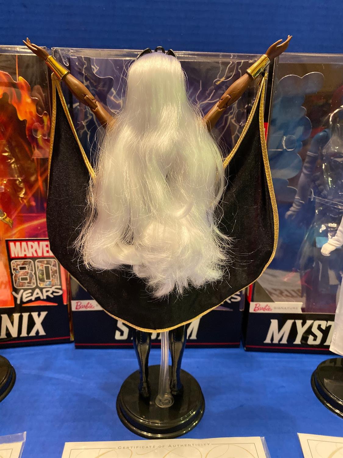 Doll Review: Marvel 80th Barbie Signature X-Men Collection (Storm, Dark ...
