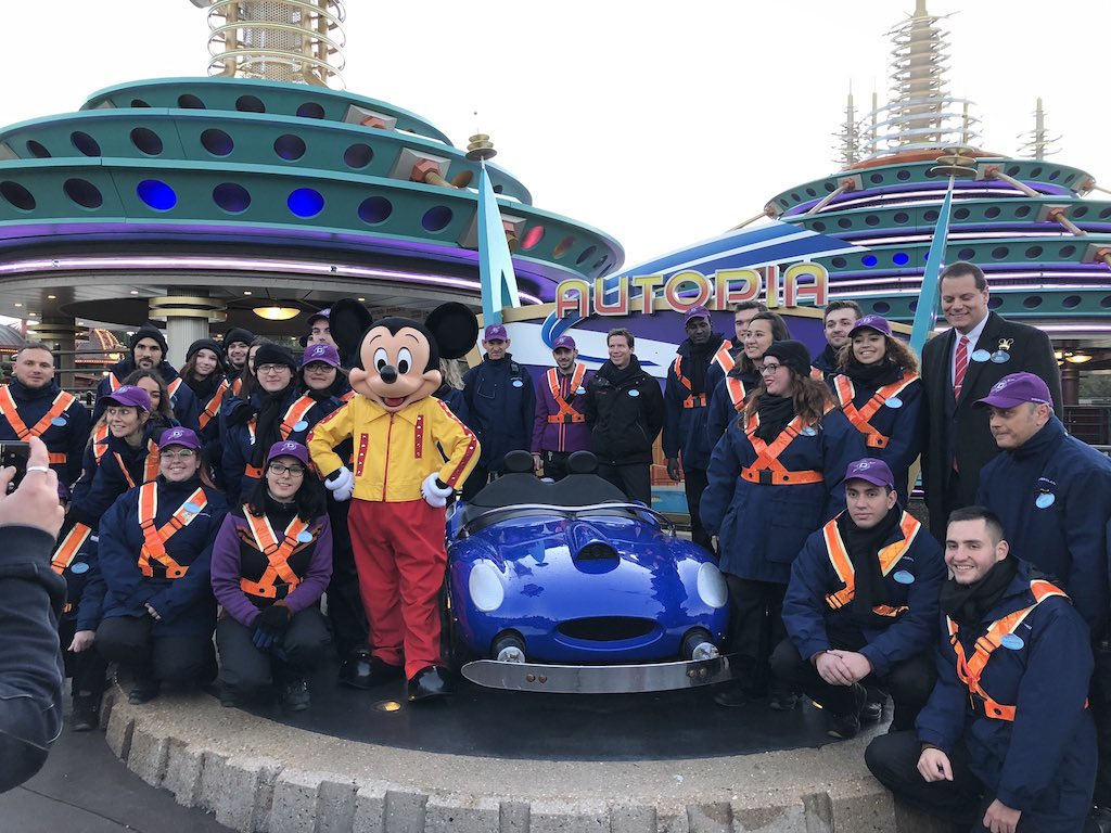 Autopia Reopens at Disneyland Paris After Lengthy Refurbishment ...