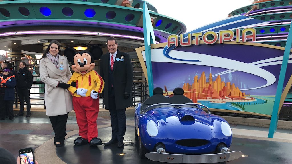 Autopia Reopens at Disneyland Paris After Lengthy Refurbishment ...