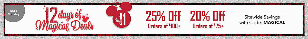 shopDisney Celebrates 12 Days of Magical Deals